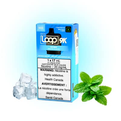 Ice Mint Loop 2 9K Pod by STLTH - AceVaper Canada's Online Vape Store